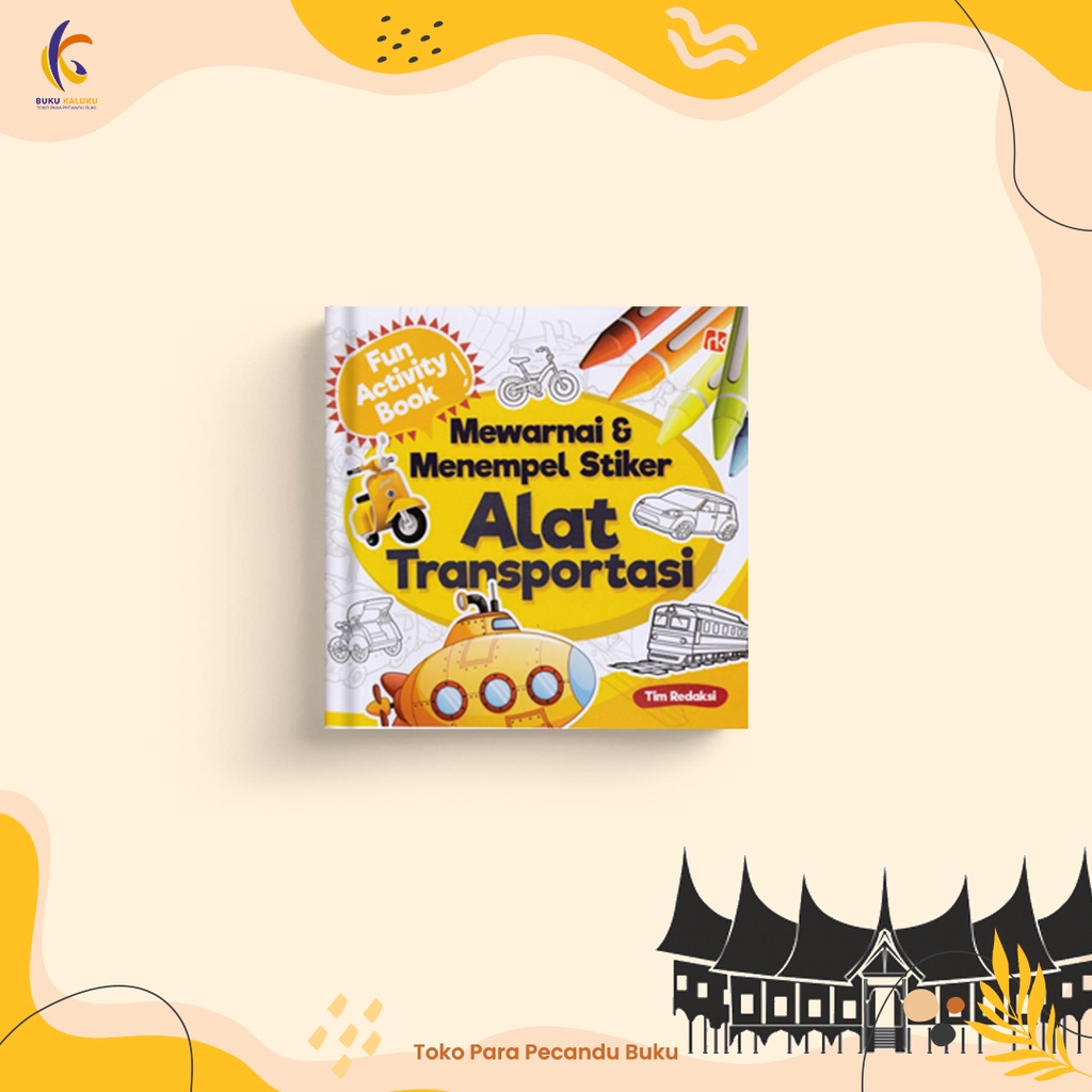 Jual [ SALE ] BUKU AKTIVITAS ANAK - FUN ACTIVITY BOOK; MEWARNAI DAN ...