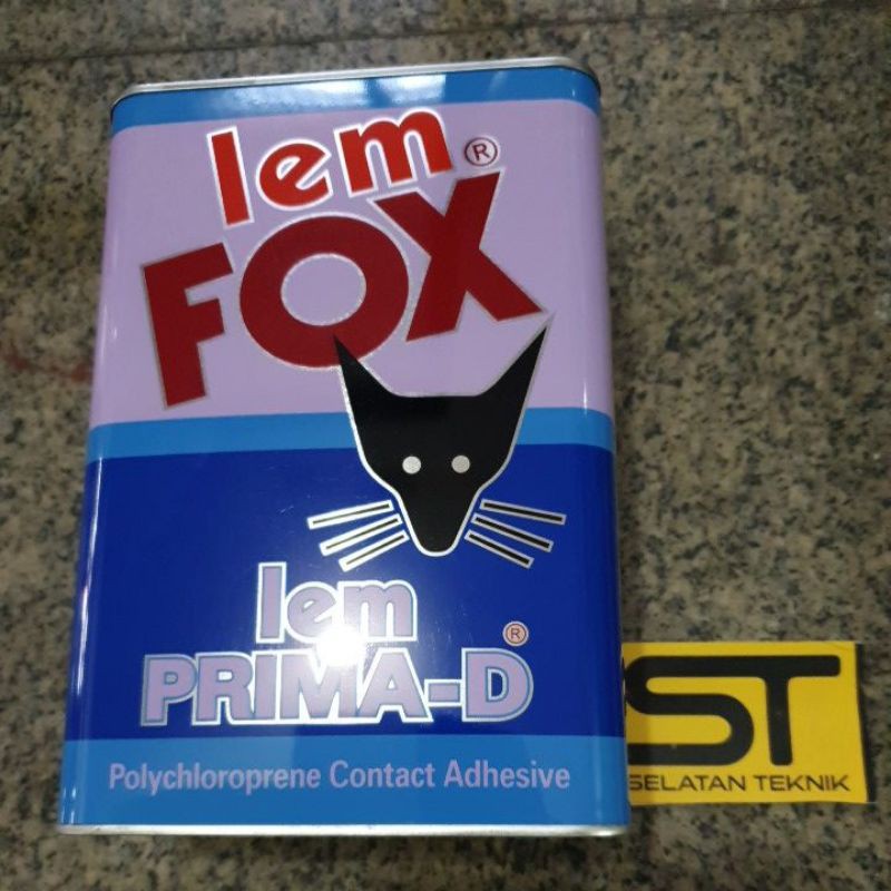Jual lem fox prima d gln 2.5 kg | Shopee Indonesia