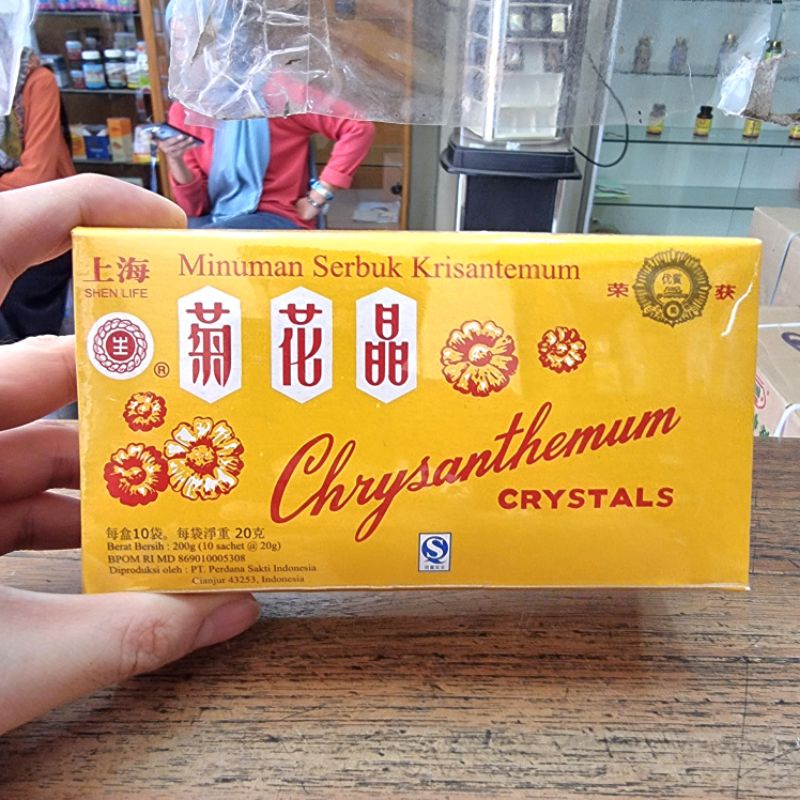 Jual Chrysanthemum Crystals Chi Hwa Cing Crystal 20 Gr (10 Sachet ...