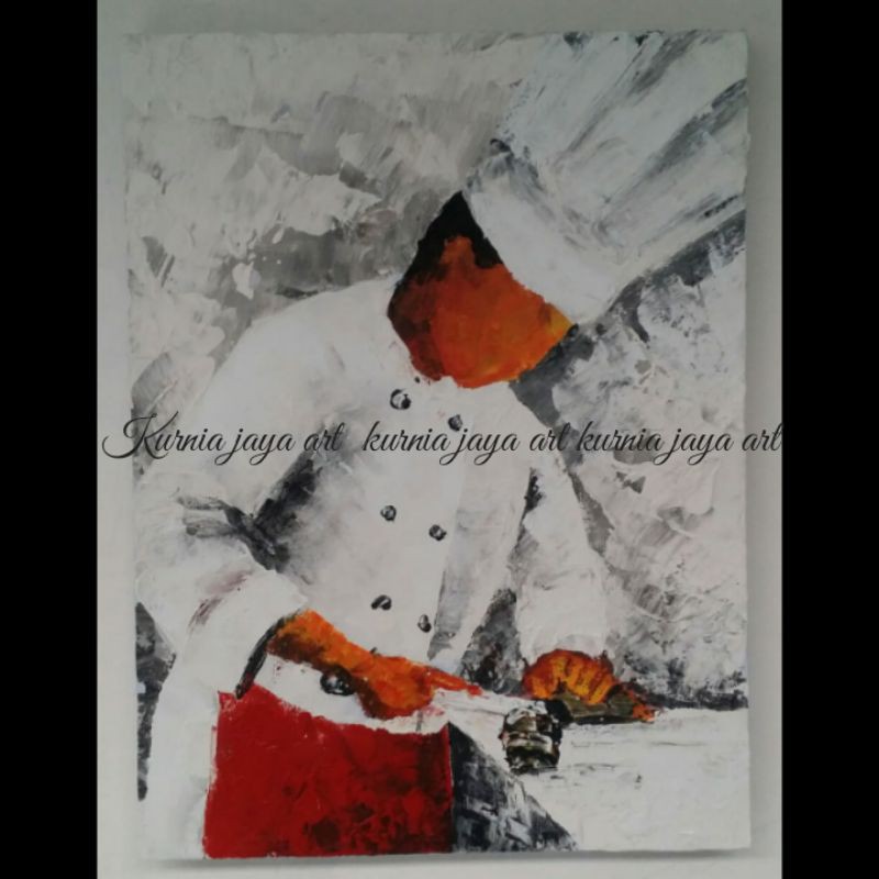 Jual Lukisan chef | Shopee Indonesia
