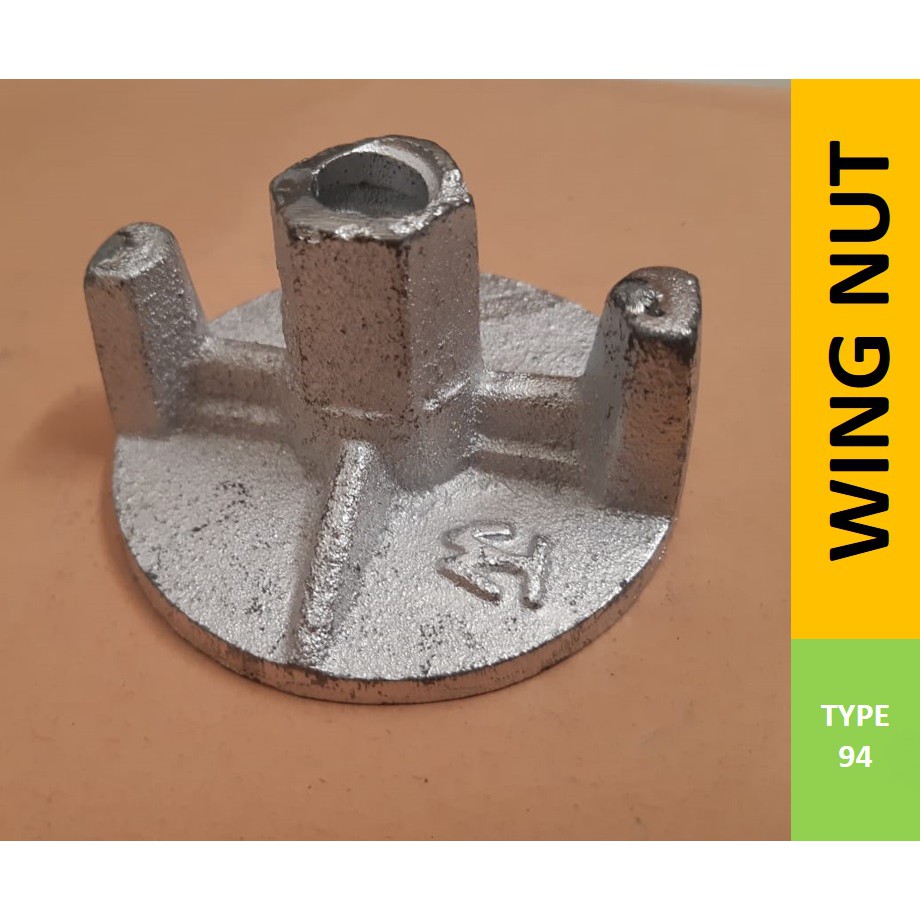 Jual Wing Nut 94 TEBAL Untuk Bekisting | Shopee Indonesia