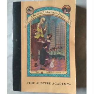 Jual Novel Import A Series of Unfortunate Events #5 The Austere Academy ...
