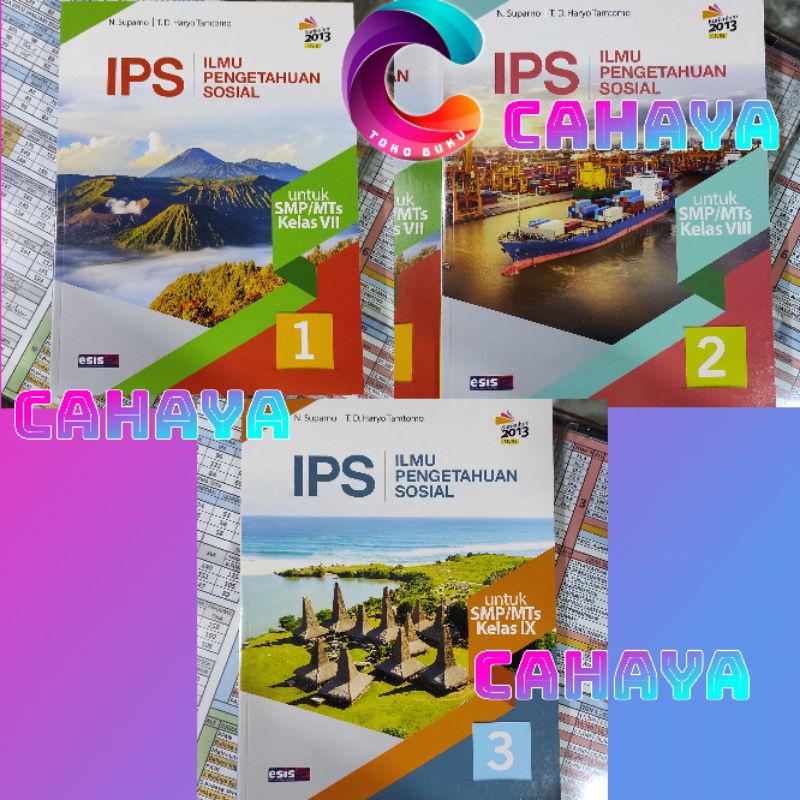 Jual BUKU IPS SMP KELAS 7 8 9 ILMU PENGETAHUAN SOSIAL SMP KELAS 7 8 9 ESIS ERLANGGA KURIKULUM ...