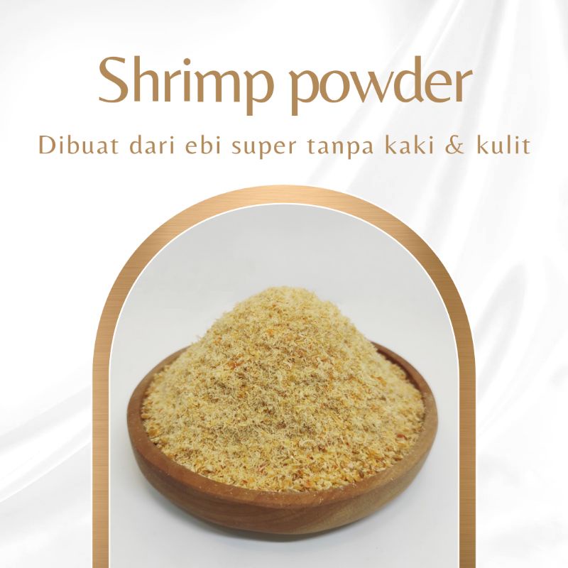 Jual Ebi bubuk asli udang kering halus super ebi giling shrimp powder ...