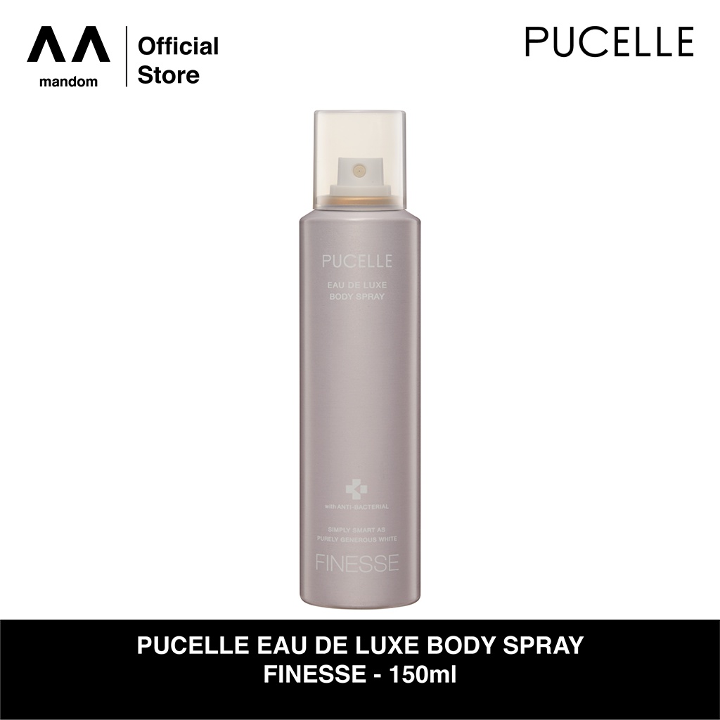 Jual Pucelle Eau De Luxe Body Spray Finesse 150ml | Shopee Indonesia