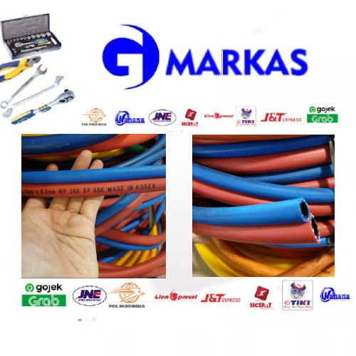 Jual Selang Las Double Twin Welding Hose NLG Meteran | Shopee Indonesia