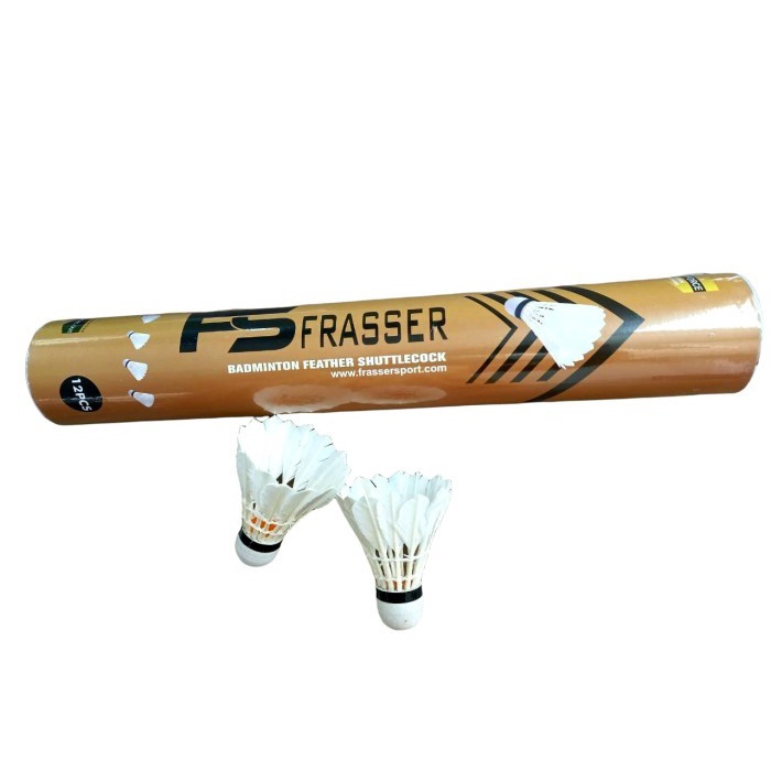 Jual Shuttlecock Badminton Kok Bulutangkis Frasser Air Force Gold CL ...