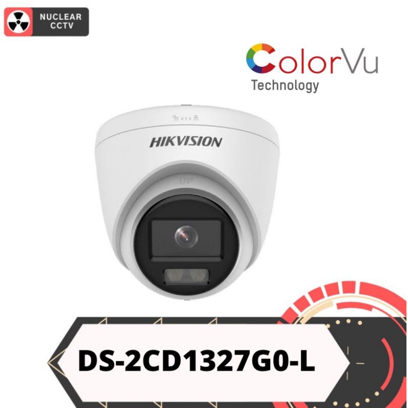 Jual IP CAMERA IPCAM INDOOR 2MP COLORVU HIKVISION DS-2CD1327G0-L | DS ...