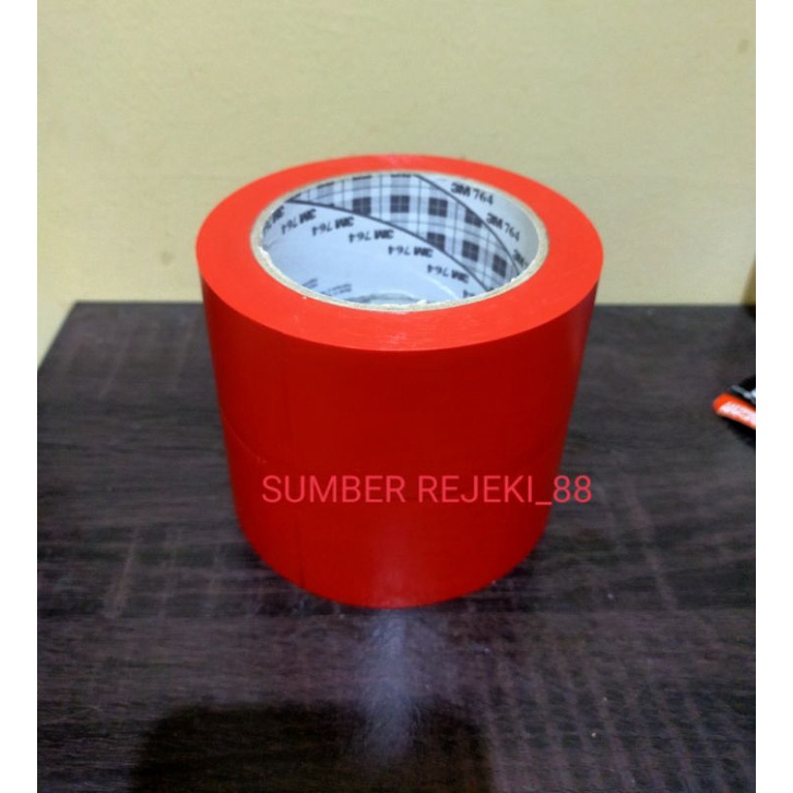 Jual Lakban Vinyl Tape Marking Tape Isolasi Lantai 3M 764 floor Marking Tape Garis Lantai ...