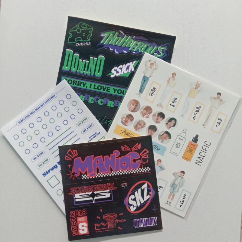 Jual sticker stiker official skz straykids album noeasy tittle track ...