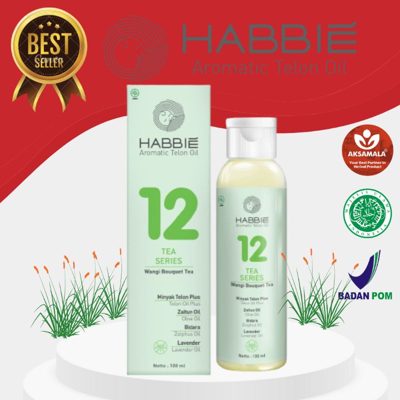 Jual HABBIE Aromatic Telon Oil Plus Varian No. 12 Bouquet Tea 100 ML ...