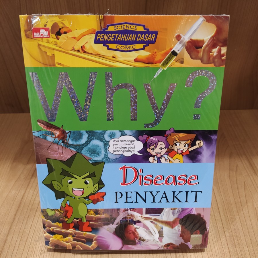 Jual buku why? SCIENCE COMIC PENGETAHUAN DASAR DISEASE / PENYAKIT | Shopee Indonesia