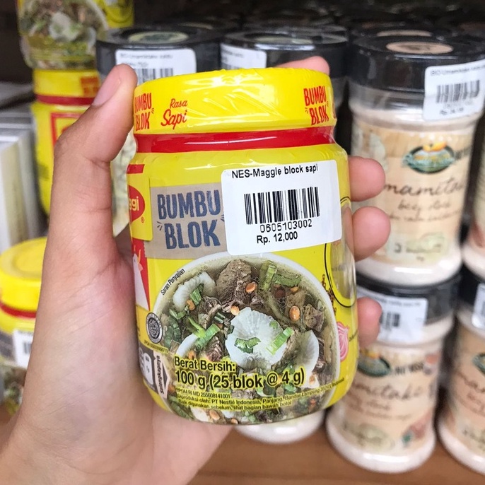 Jual Bumbu Kaldu Penyedap Maggi Maggie Magi Maggi Kaldu Blok Rasa Sapi ...