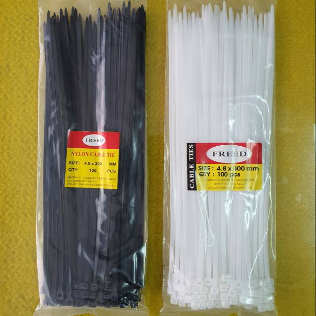 Jual Kabel Ties Cable Ties Kabel Tis Freed 4 8 X 300 Mm 30 Cm
