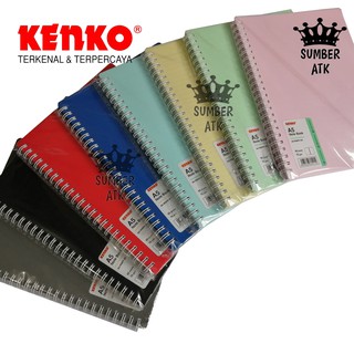 Jual Notebook Ring Note Kenko A5 RNPP Basic Color Buku / PASTEL / Ring Book Note book NB-690 ...