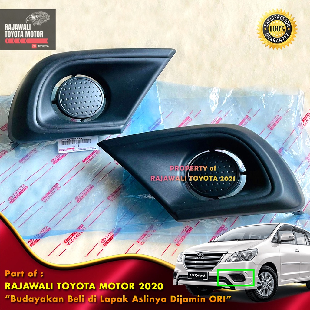 Jual Cover Foglamp Grand Innova 2012-2015 Type E Kiri Kanan Tutup Ring ...