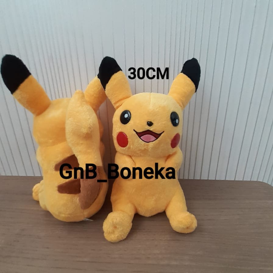 Jual Boneka Pikachu Pokemon Duduk Lucu By SEULGI Indonesia|Shopee Indonesia