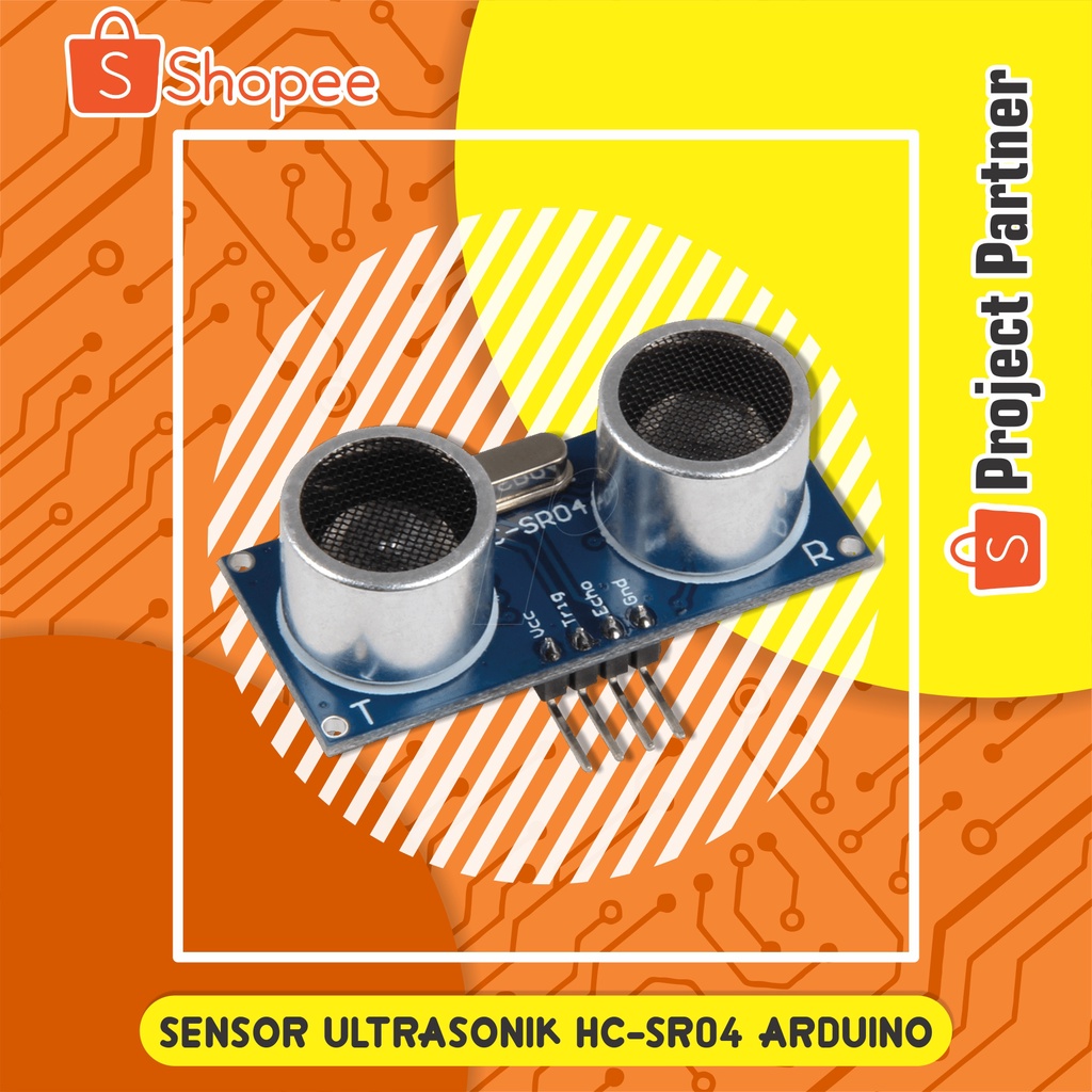 Jual Sensor Ultrasonik HC-SR04 HC SR04 untuk mengukur jarak Arduino Uno Mega | Shopee Indonesia