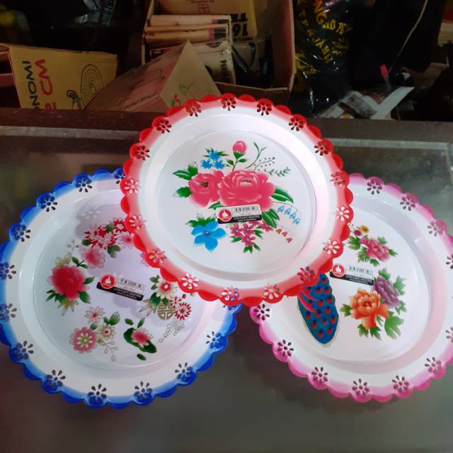 Jual Nampan/talam plastik (harga 1 lusin) | Shopee Indonesia
