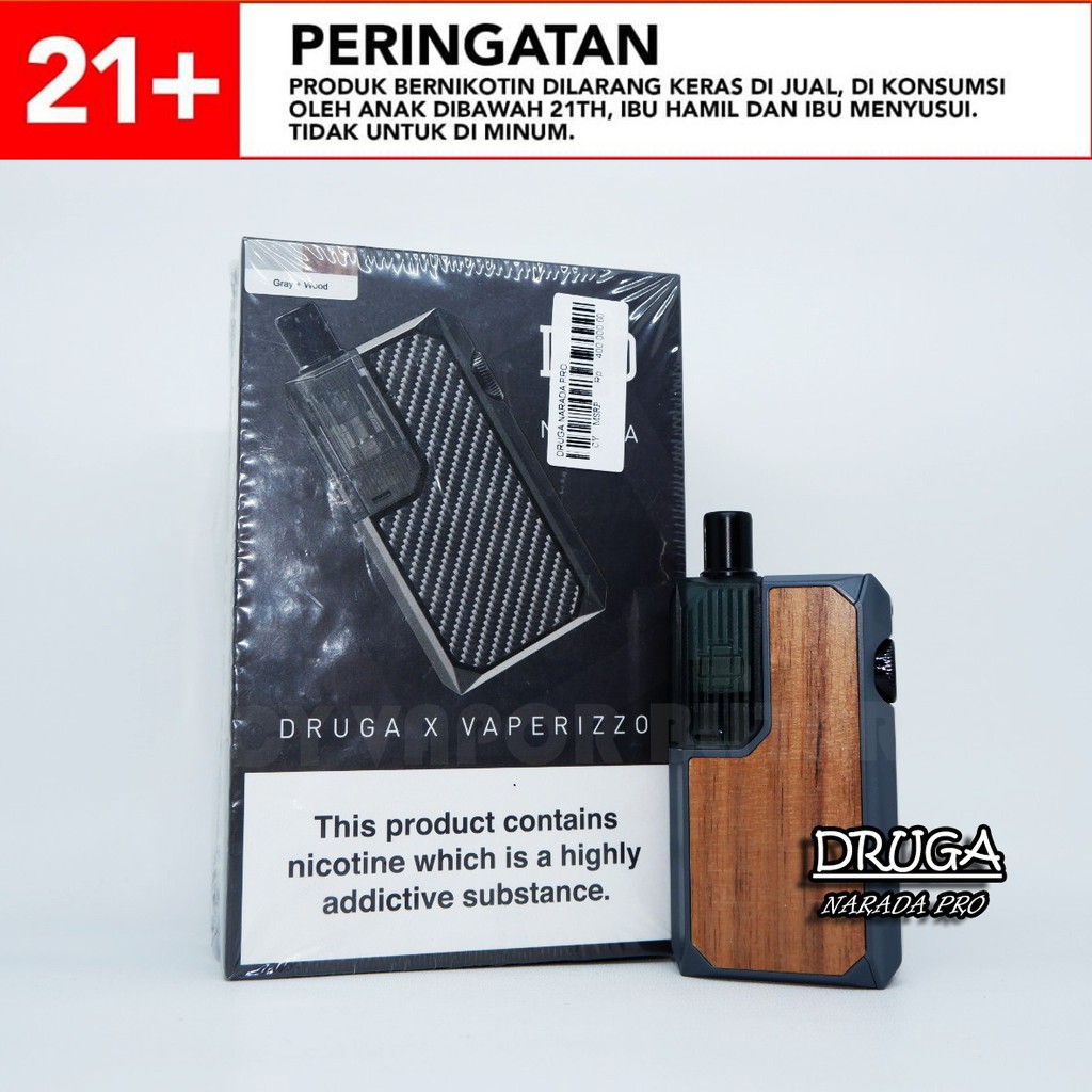 Jual DRUGA NARADA PRO AIO POD KIT 950MAH AUTHENTIC BY AUGVAPE | Shopee ...