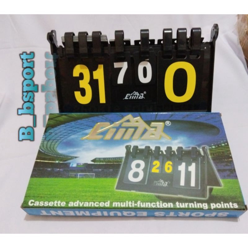 Jual papan skor / papan score / score board cima | Shopee Indonesia