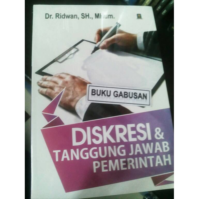 Jual BUKU DISKRESI DAN TANGGUNG JAWAB PEMERINTAH - RIDWAN vn Indonesia ... Jual BUKU DISKRESI DAN TANGGUNG JAWAB PEMERINTAH - RIDWAN vn Indonesia ...
