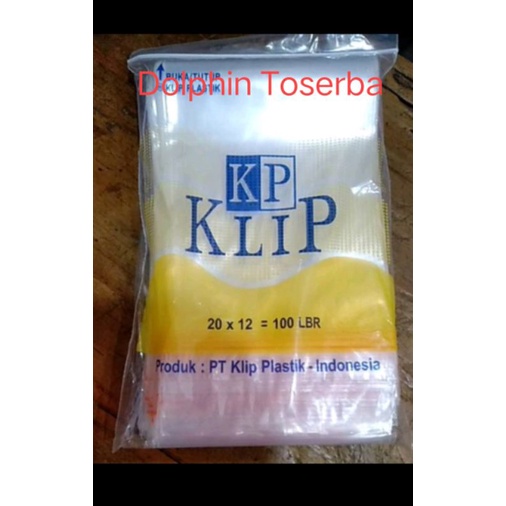 Jual Plastik Klip 12 x 20 cm Plastik Klip seal Zipper Bag Ziplock PE ...