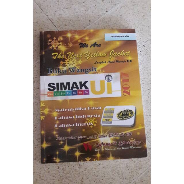 Jual Buku Wangsit : Simak UI | Shopee Indonesia Jual Buku Wangsit : Simak UI | Shopee Indonesia