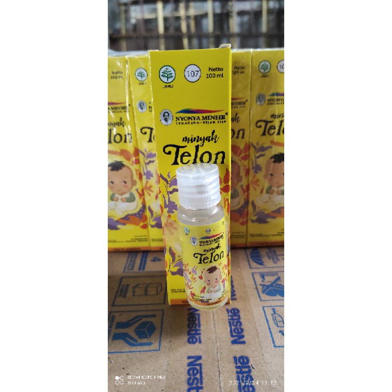 Jual MINYAK TELON NYONYA MENEER 100ML free 20ML | Shopee Indonesia
