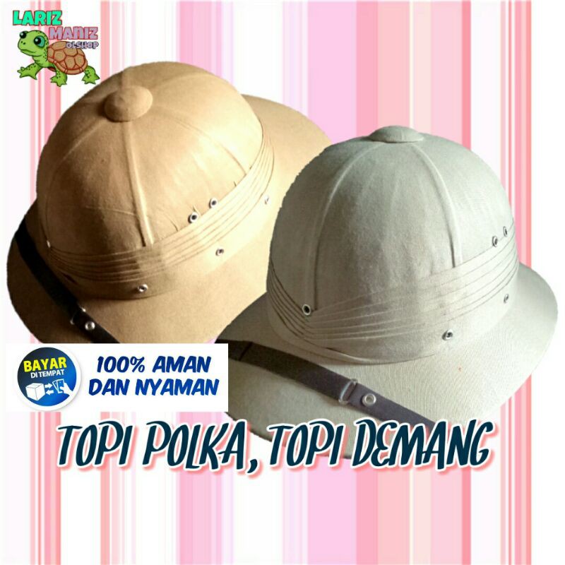 Jual TOPI DEMANG/MENEER BELANDA/MANDOR TEBU/SEPEDA ONTEL | Shopee Indonesia