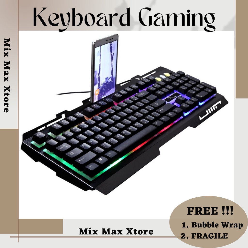 Jual Leopard G700 Gaming Keyboard LED - Black / Keyboard Gaming ...