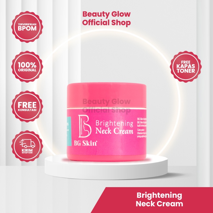 Jual BG Beauty Glow Whitening Cream Leher | Shopee Indonesia