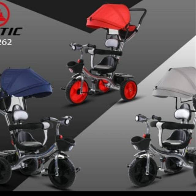 Sepeda anak roda tiga rotor Exotic 1262 baby stroller tricycle | Shopee ...