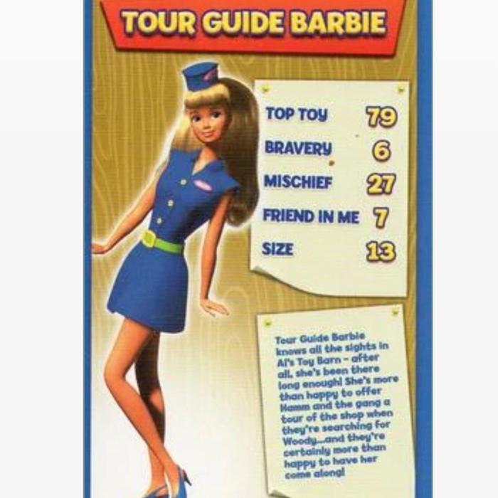 Tour Guide Barbie Toy Story Wiki Fandom, 45% OFF