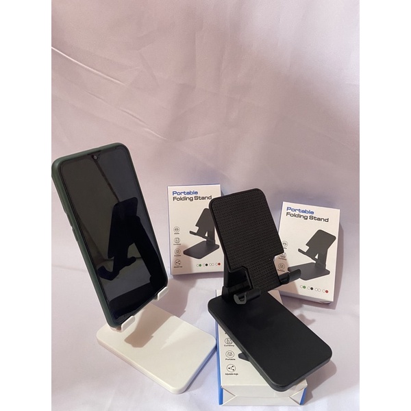 Jual Folding Desktop HD-23 Phone Stand Holder Lipat Liftable Foldable ...