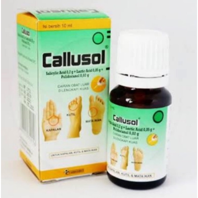 Jual Callusol 10 ml Mengatasi dan Memperkecil Kutil Mata Ikan Kapalan ...