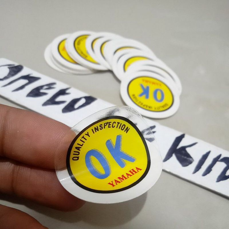 Jual Stiker sticker logo OK Yamaha transfaran | Shopee Indonesia