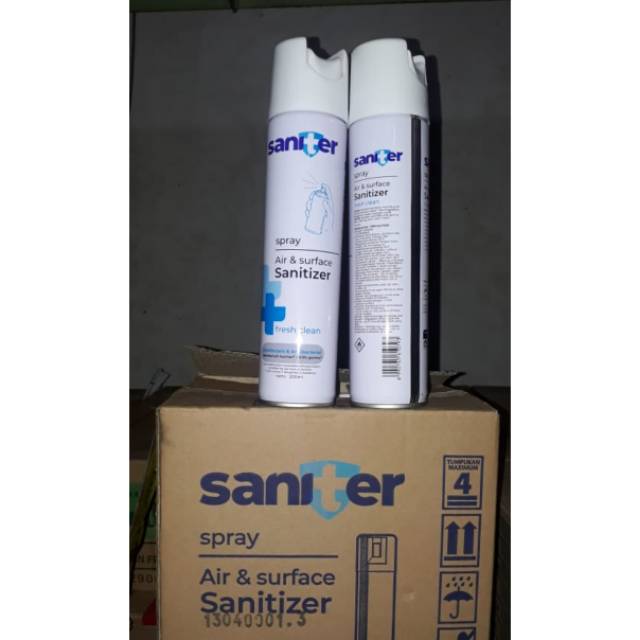 Saniter spray hand sanitizer 200ml | Shopee Indonesia