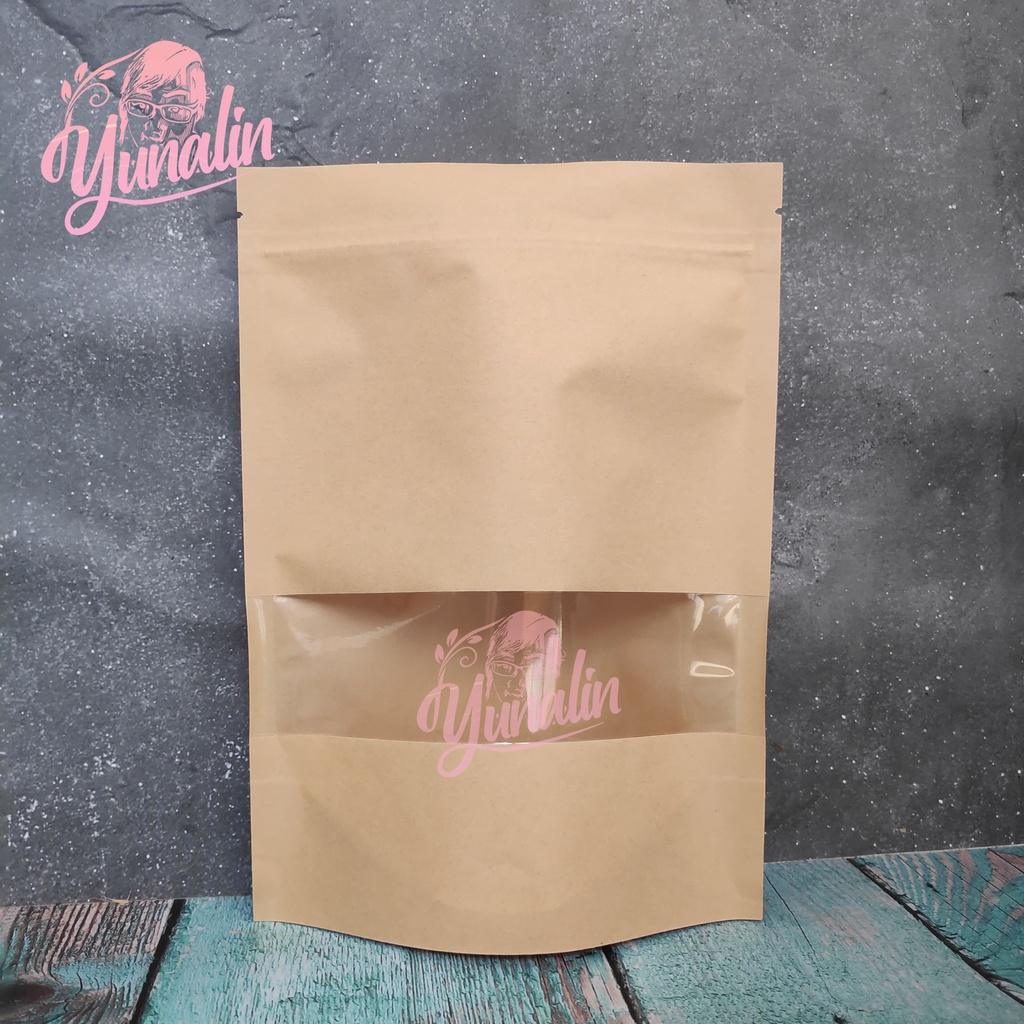 Jual Standing Pouch Window 250gr Paper Craft | Shopee Indonesia