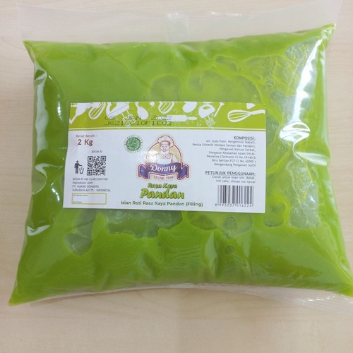 Jual Donny Rasa Kaya Pandan 2kg Edna Selai Isian Roti Rasa Sarikaya ...