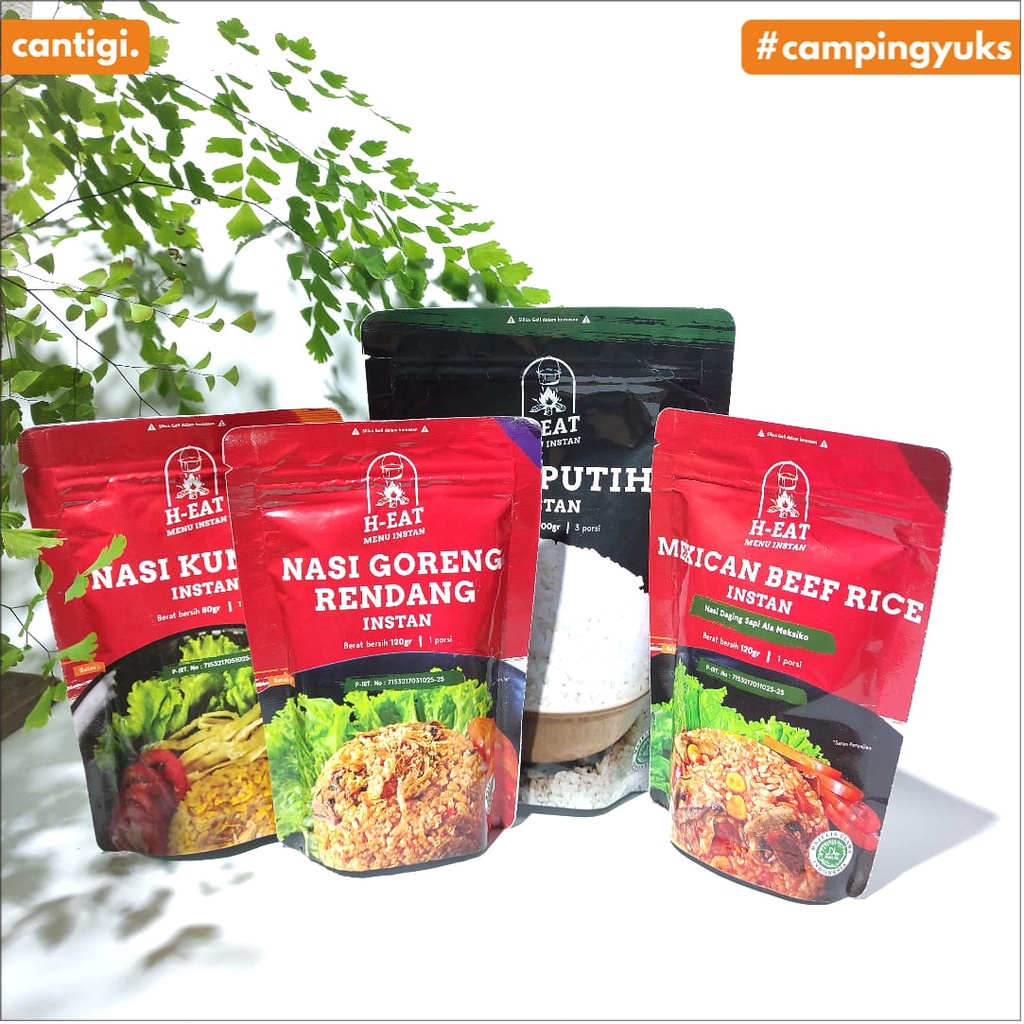 Jual Nasi Pulen Instant - Anak Kost - Camping - Piknik Outdoor ...