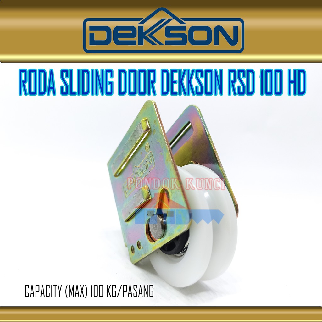 Roda Sliding Door Dekkson Rsd 100 HD Roda Pintu Geser Dekson HD 100 ...