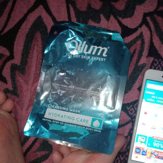 Oilum sabun cleansing wash brightening / hydrating care refill 175 ml ...