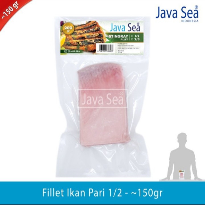 Jual Java sea ikan pari potong 100gr-200gr | Shopee Indonesia