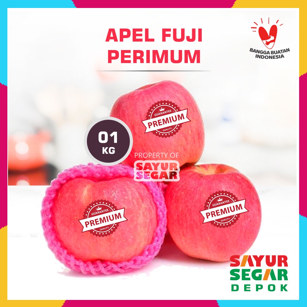 Jual BUAH APEL FUJI PREMIUM [1000g] | Shopee Indonesia