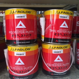 Jual Dempul Alfaglos - dempul ALFA galon 3kg | Shopee Indonesia