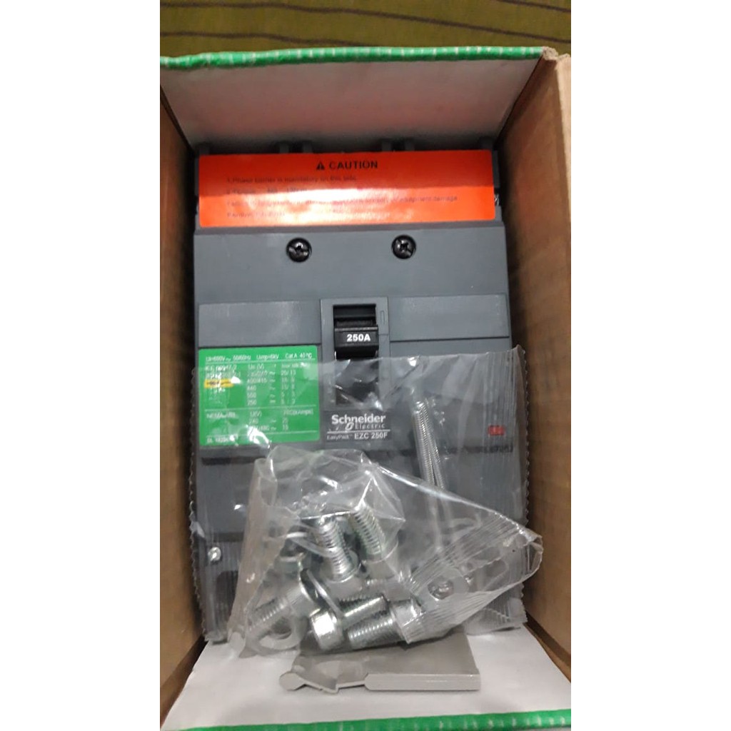 Jual MCCB EZC / Breaker EasyPact Schneider EZC250F 3P 250A | Shopee ...