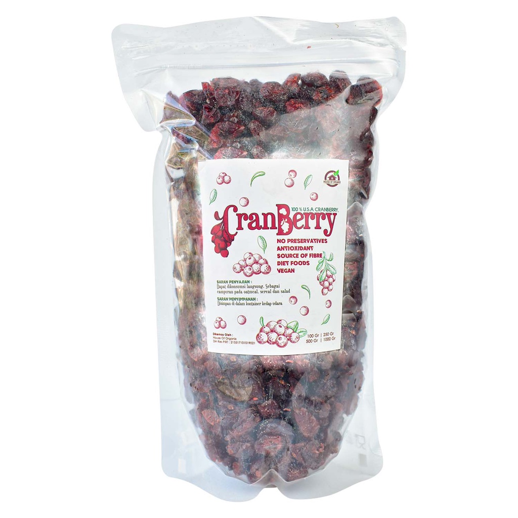Dried Cranberry (Kranberry Kering) 1kg | Shopee Indonesia