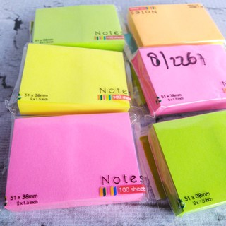 Jual Pembatas Buku Kertas Sticky Note Polos Kecil Murah Memo Stick ...