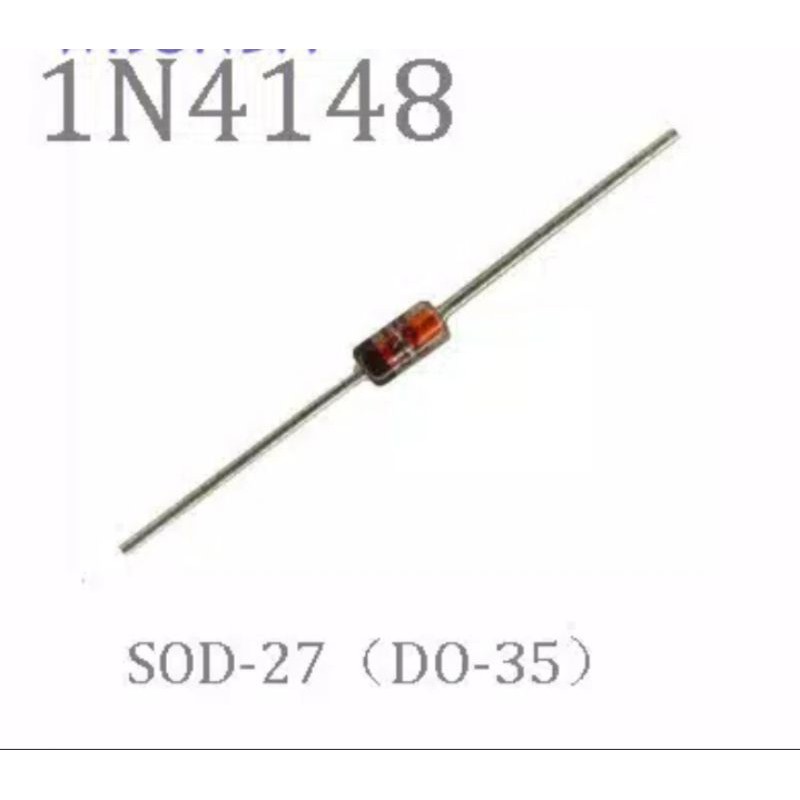 Jual Dioda dioda in4148 1n 4148 DIP Diode 1N4148 do35 AC85 | Shopee Indonesia